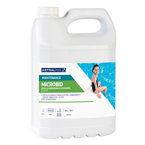 PM Piscine - Microbid alghicida Astralpool 5 LT